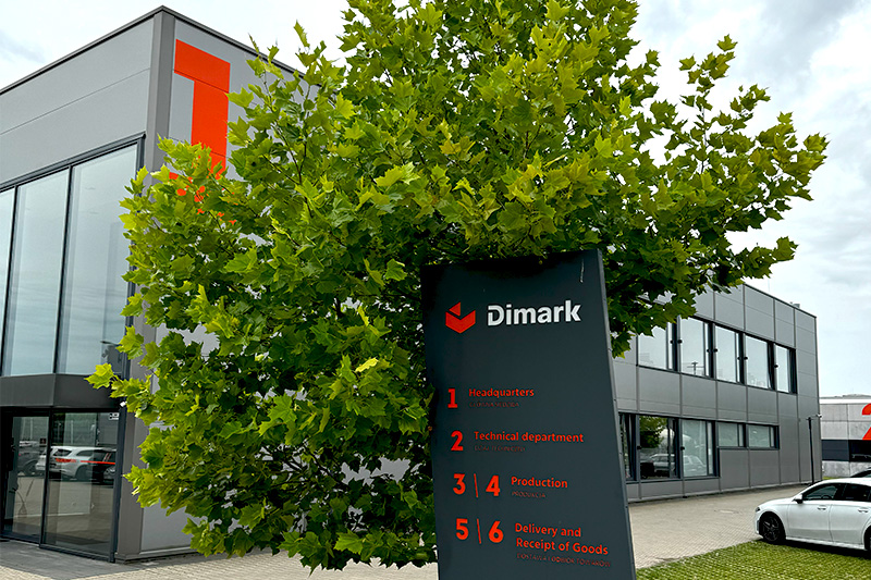 Dimark budynek – Optymalizujemy procesy logistyki i produkcji - HKK Group